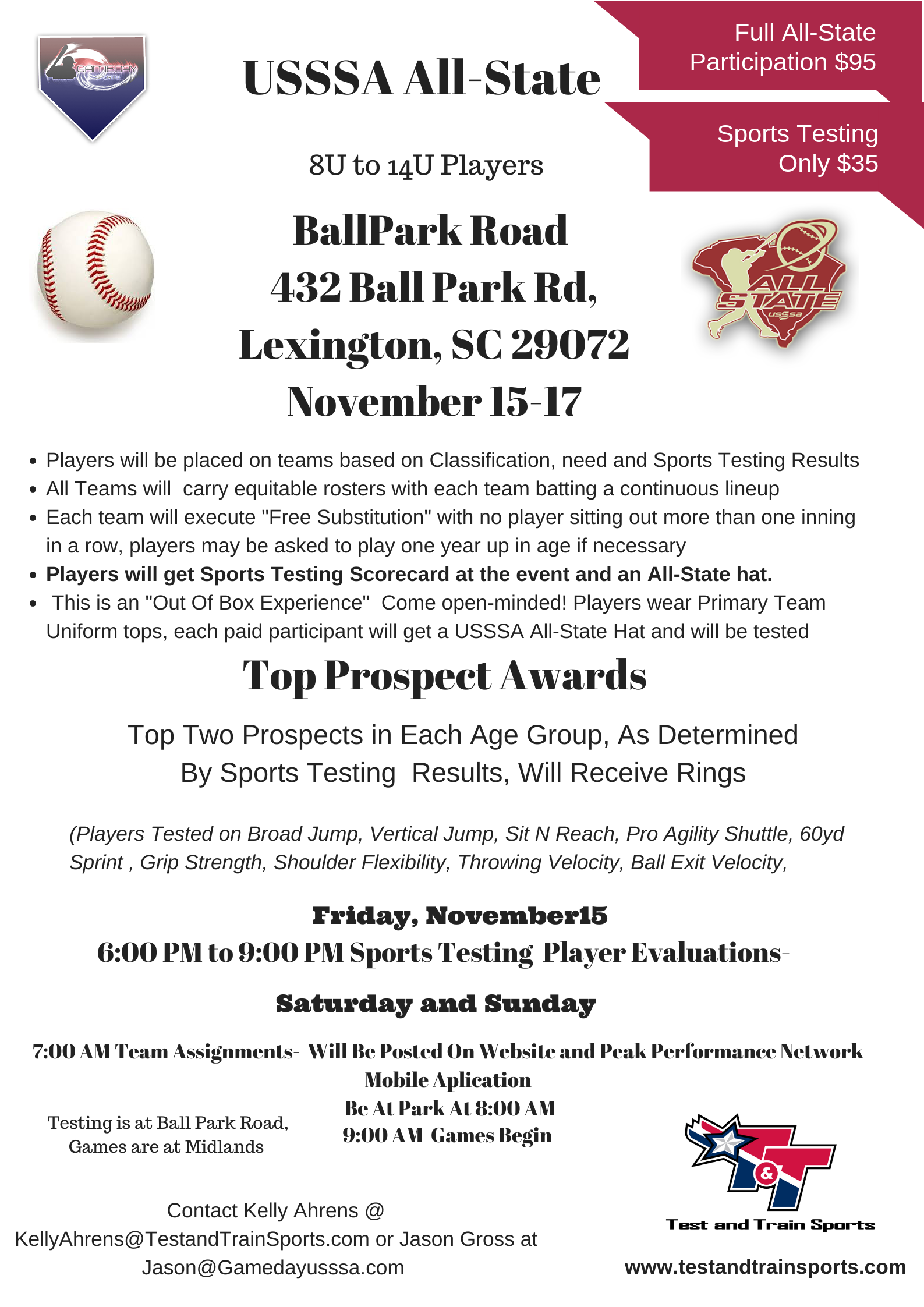 USSSA All-State :: S & S - Baseball